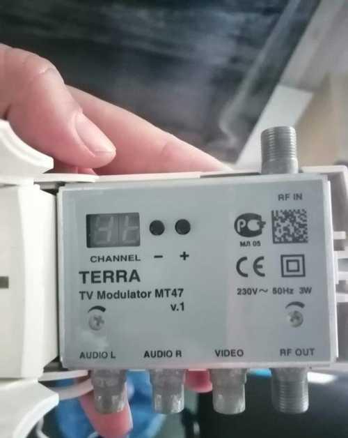 Телевизионный модулятор Terra MT47