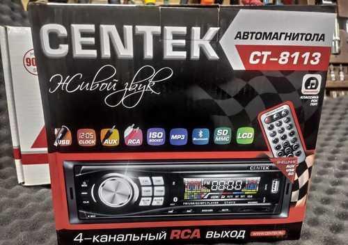 Магнитола Centek BT + 4 выхода