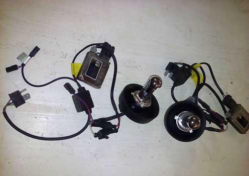 Hid xenon bulb h4 hi lo б/у би ксенон с лампочками