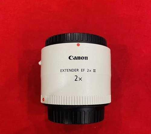 Canon extender 2x iii новый