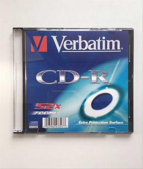 Компакт диск Verbatim CD-R - slim