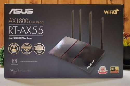 Wifi роутер Asus rt ax55