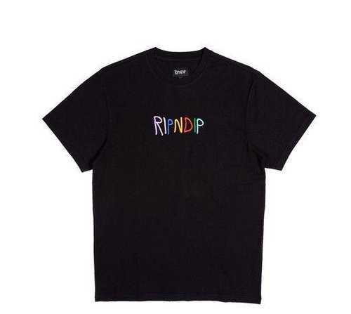 Футболка Ripndip EMB Logo Tee Black