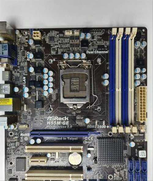 Материнская плата ASRock H55M-GE 1156