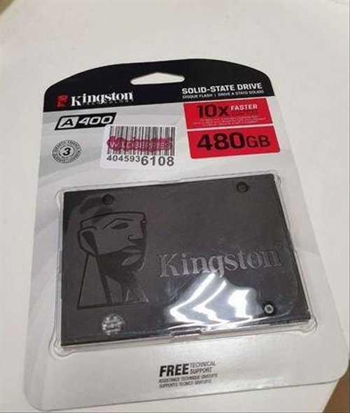 SSD A400 Kingston SA400S37 480GB