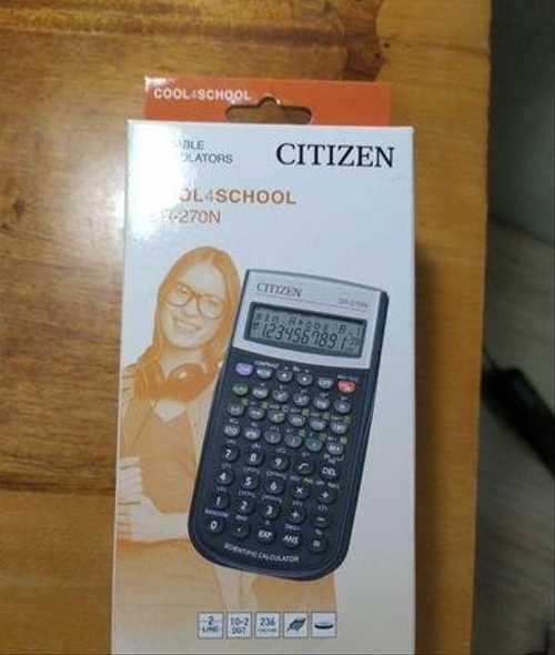 Калькулятор Citizen SR-270N