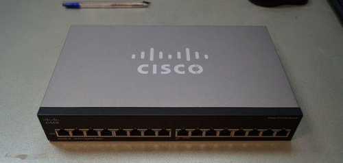 Коммутатор Cisco SG100-16 16-Port Gigabit Switch