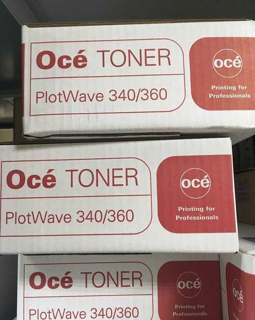 Тонер Oce PlotWave 340/360