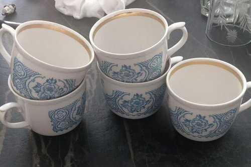 Чайные чашки, чайник керамический