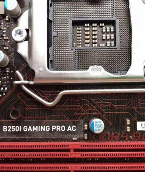 MSI B250I gaming PRO AC