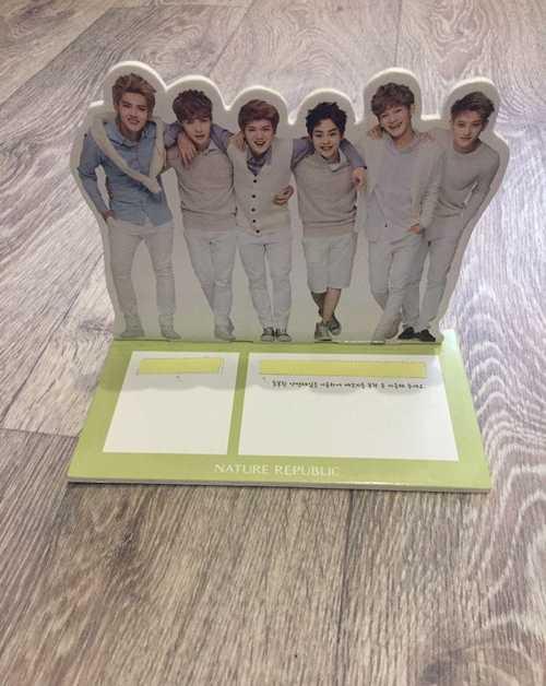 Мерч с EXO от Nature Republic
