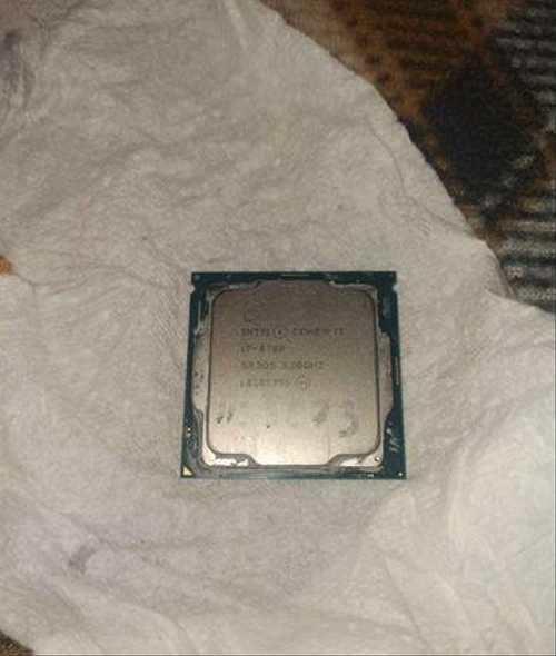 Процессор intel core i7 8700 3.2 ghz (4.6 turbo)