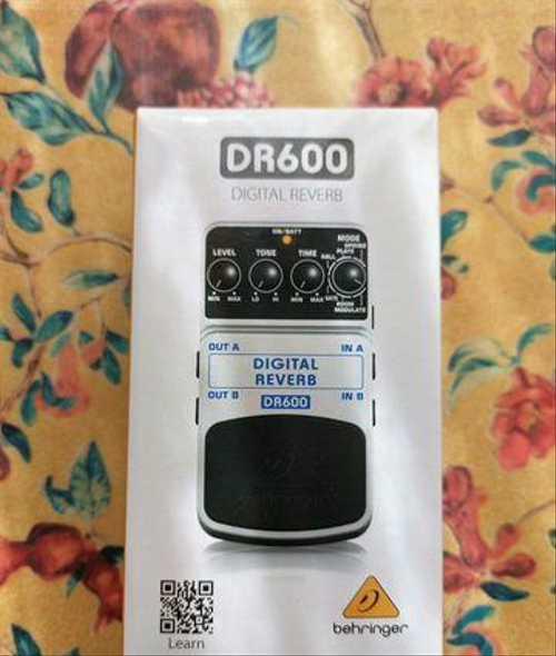 Behringer Reverb Pedal DR600 Festima.Ru частные объявления