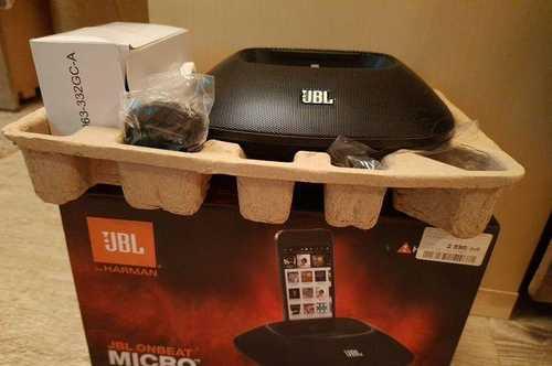 Продам Док-станция с акустикой JBL OnBeat Micro Bl