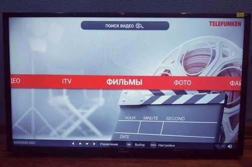 Телевизор smart-TV telefunken TF-LED32S36T2(в)