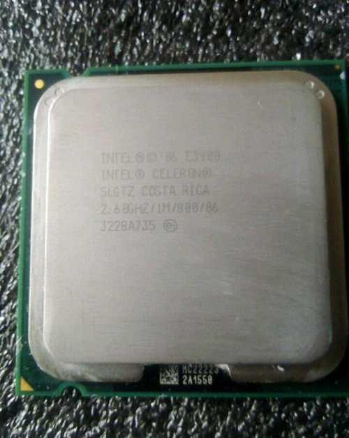 Процессор intel celeron e3400 2,6 GHz lga 775 sock