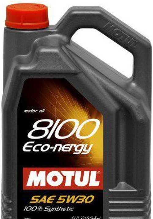 Масло motul 5W30 8100 Eco-Nergy синт. 5л