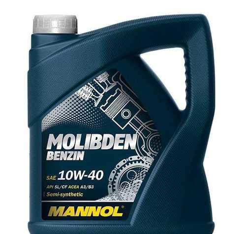 Mannol 10W40 molibden Benzin 4л п/с
