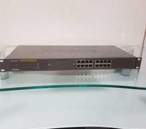16Port Fast Ethernet Unmanaged Switch DES-1016R+