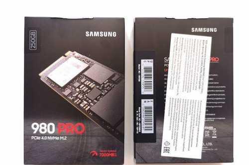 Samsung 980Pro 250Gb (новый ростест запечатан)