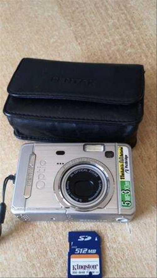 Компактный фотоаппарат Pentax Optio S50