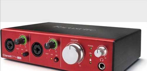 Focusrite Clarett 2Pre USB звуковая карта