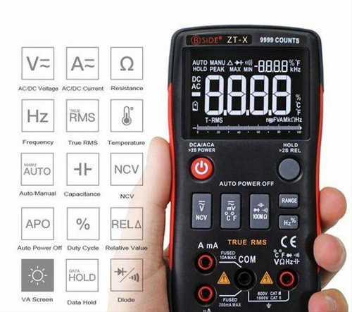 Мультиметр Би-Сайд ZT-X
