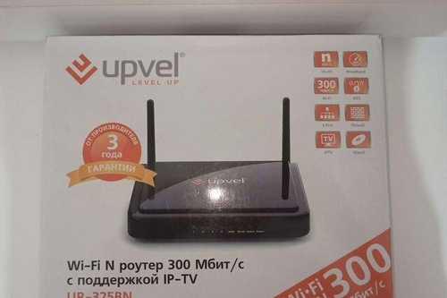 Wi-Fi роутер upvel UR-325BN. 300 Мбит/с, IP-TV