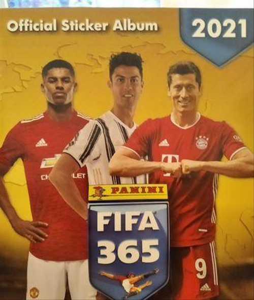 Наклейки panini fifa 365-2021