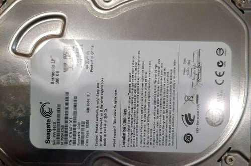 Жесткий диск seagate 500 GB