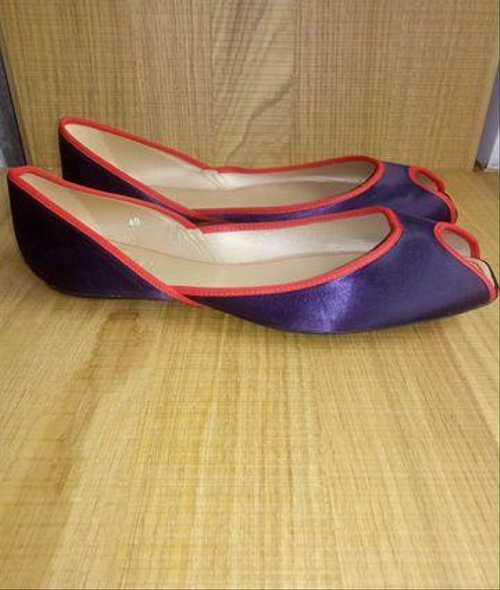 Новые балетки hogan, р.40, Италия