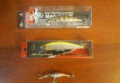 Воблеры ZipBaits, Ever Green,Jackall