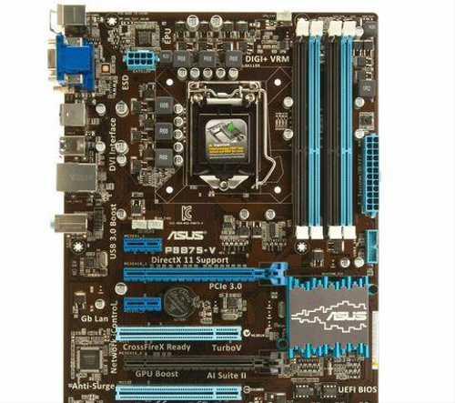 Плата asus LGA1155 P8B75-V