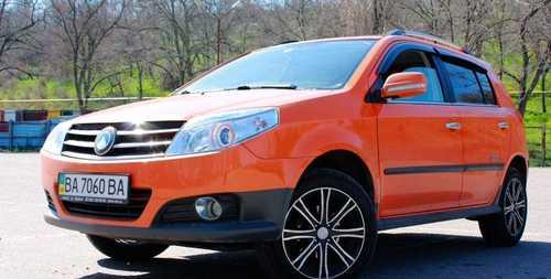 Дефлекторы на Geely MK Cross (2006 г)