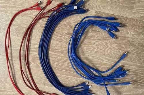 USB 3.0 кабели и переходники SATA, molex, 6pin