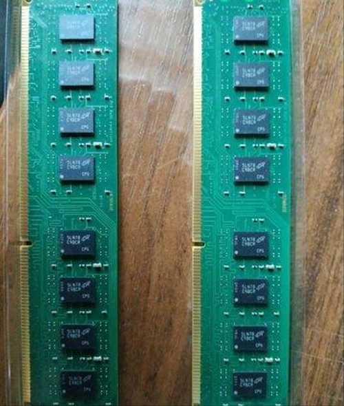 Модули памяти crucial CT51264BD160BJ DDR3L-4Гб x2