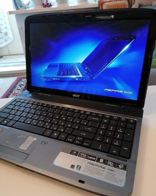 Ноутбук acer aspire 5740G