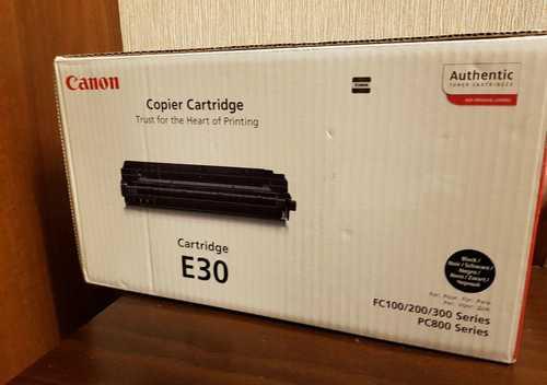 Canon E30 оригинал