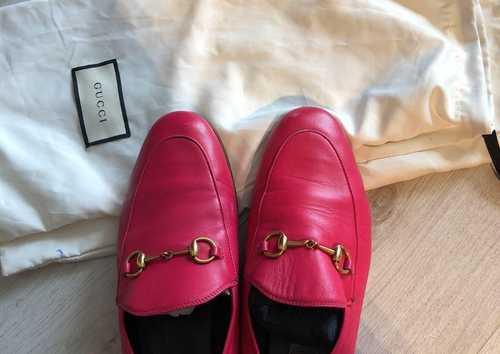 Лоферы Gucci Brixton Horsebit женские