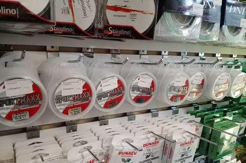 Леска покрытая флюрокарбоном Sportmaxx 50 метров