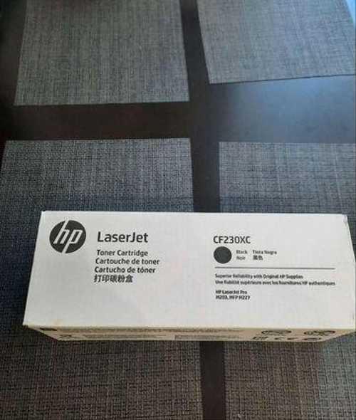 Картридж HP laserjet CF230XC