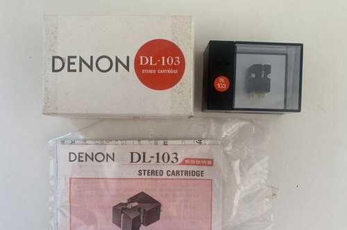 Головка мс Denon DL 103 новая в коробке