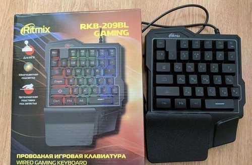 Игровая клавиатура Ritmix RKB-209BL