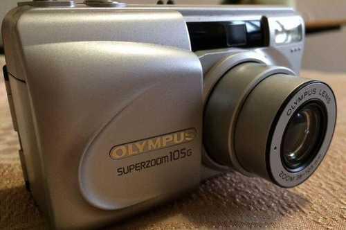 Плёночный фотоаппарат Olympus superzoom 105g