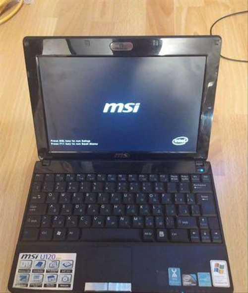 MSI U120. Нетбук