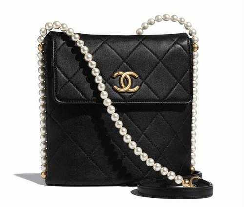 Сумка Chanel SS21 Hobo Pearl Black оригинал