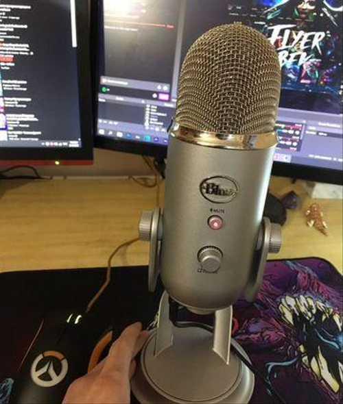 Как настроить микрофон blue yeti на windows 10