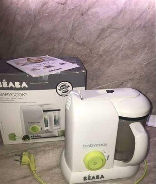 Пароварка блендер beaba babycook