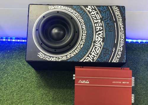 DST CSW-204, короб, aura AMP- A800