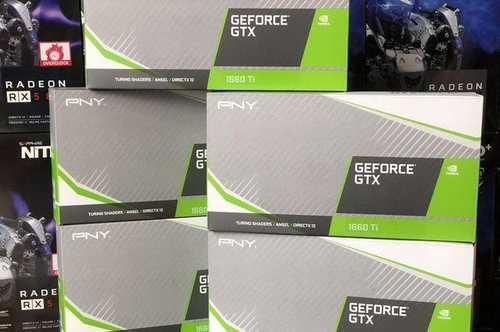 Видеокарта PNY GTX 1660 ti 6 gb